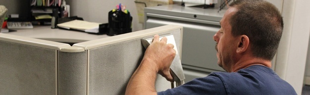 Cubicle Partitions cleaning - Performance Commercial Carpet Cleaning ...